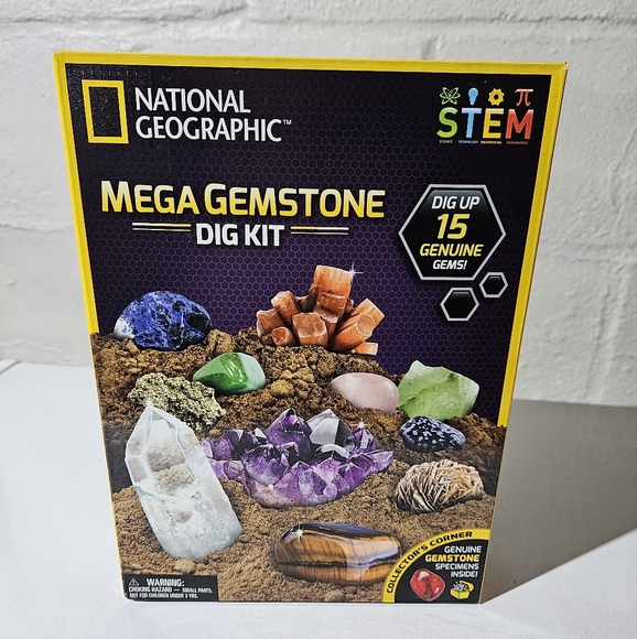 Toys | National Geographic Mega Gemstone Dig Kit | Poshmark